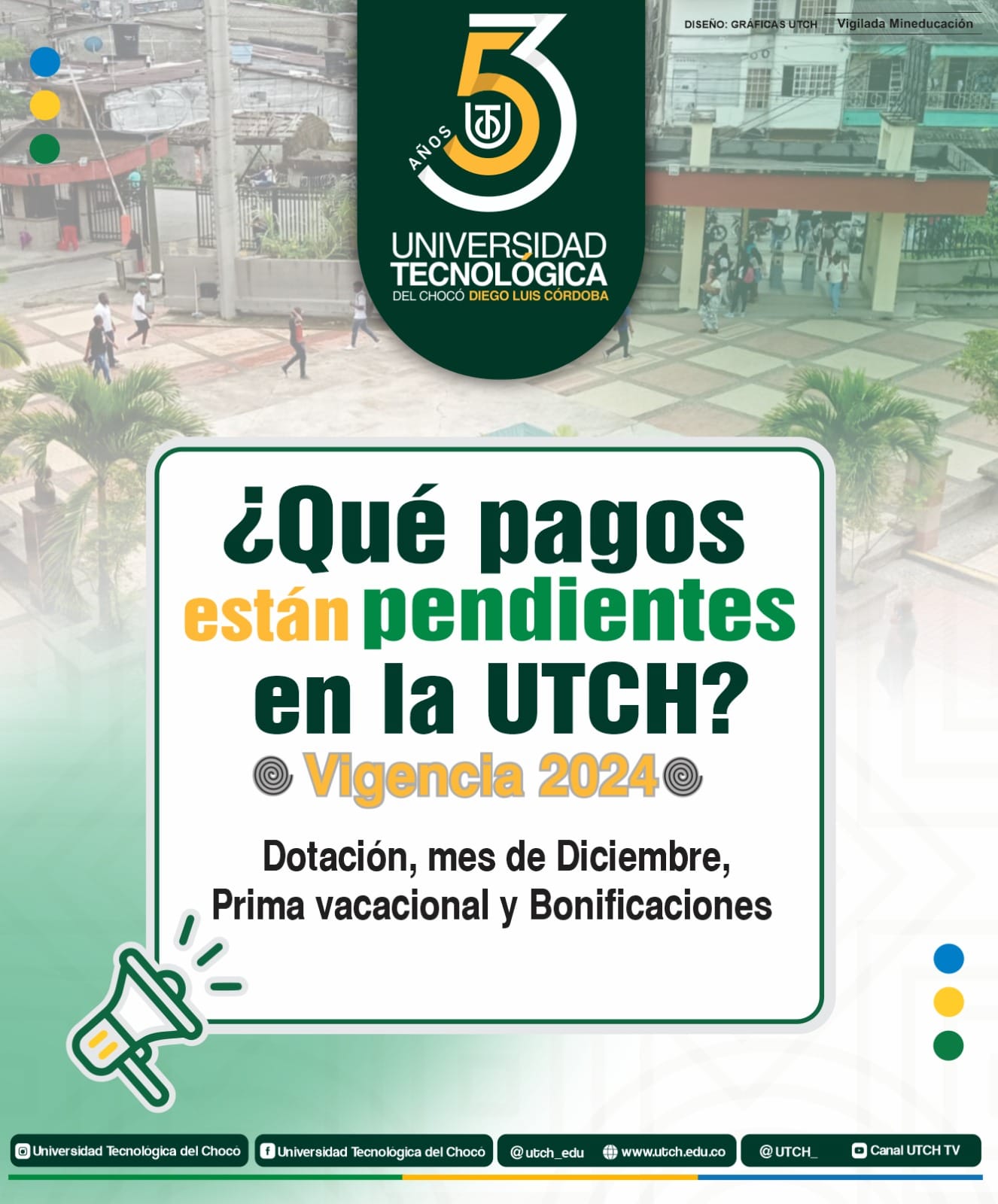 ¿Qué pagos están pendientes en la UTCH?